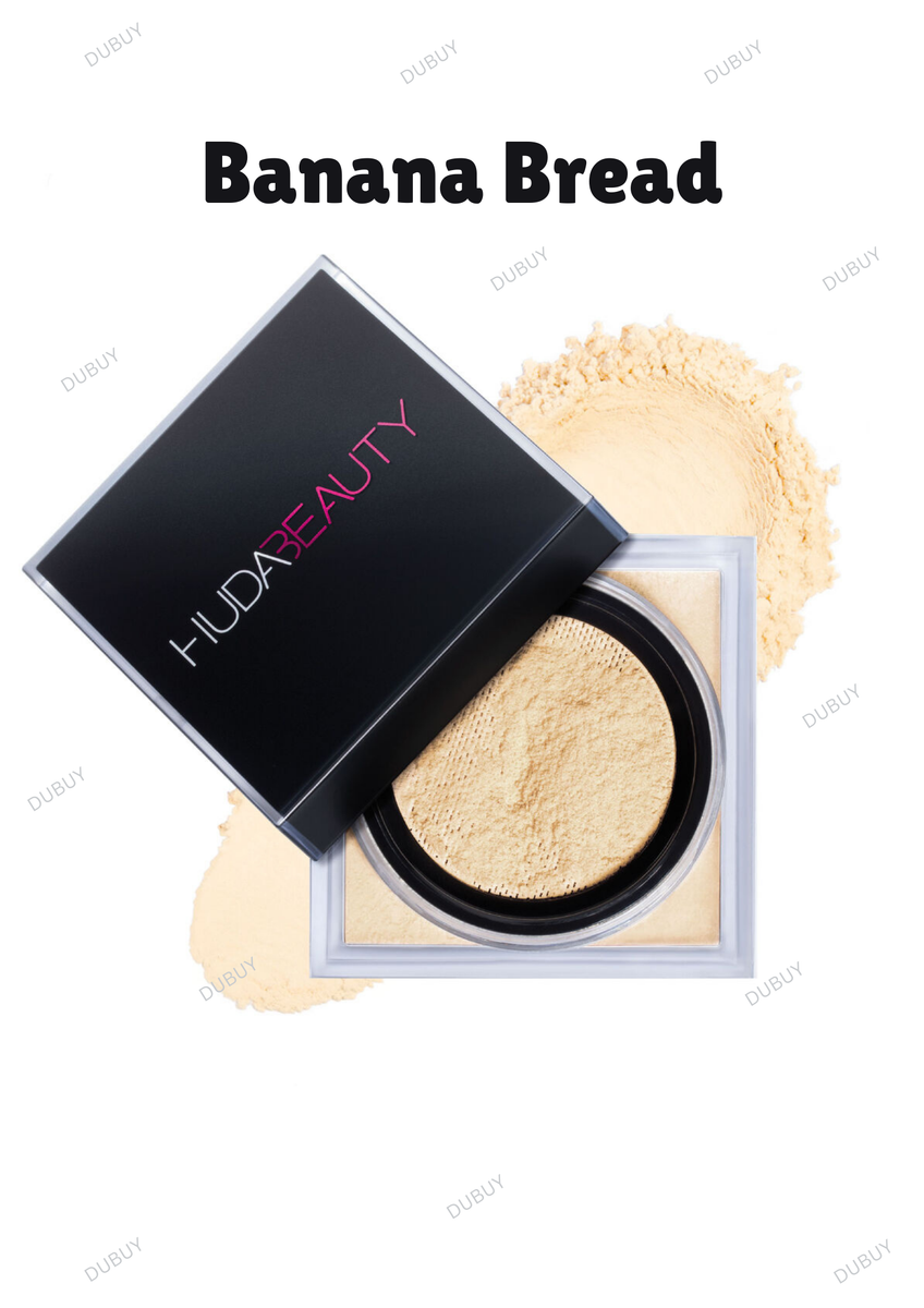 Huda Beauty Easy Bake Loose Baking & Setting Powder - Full size Banana ...