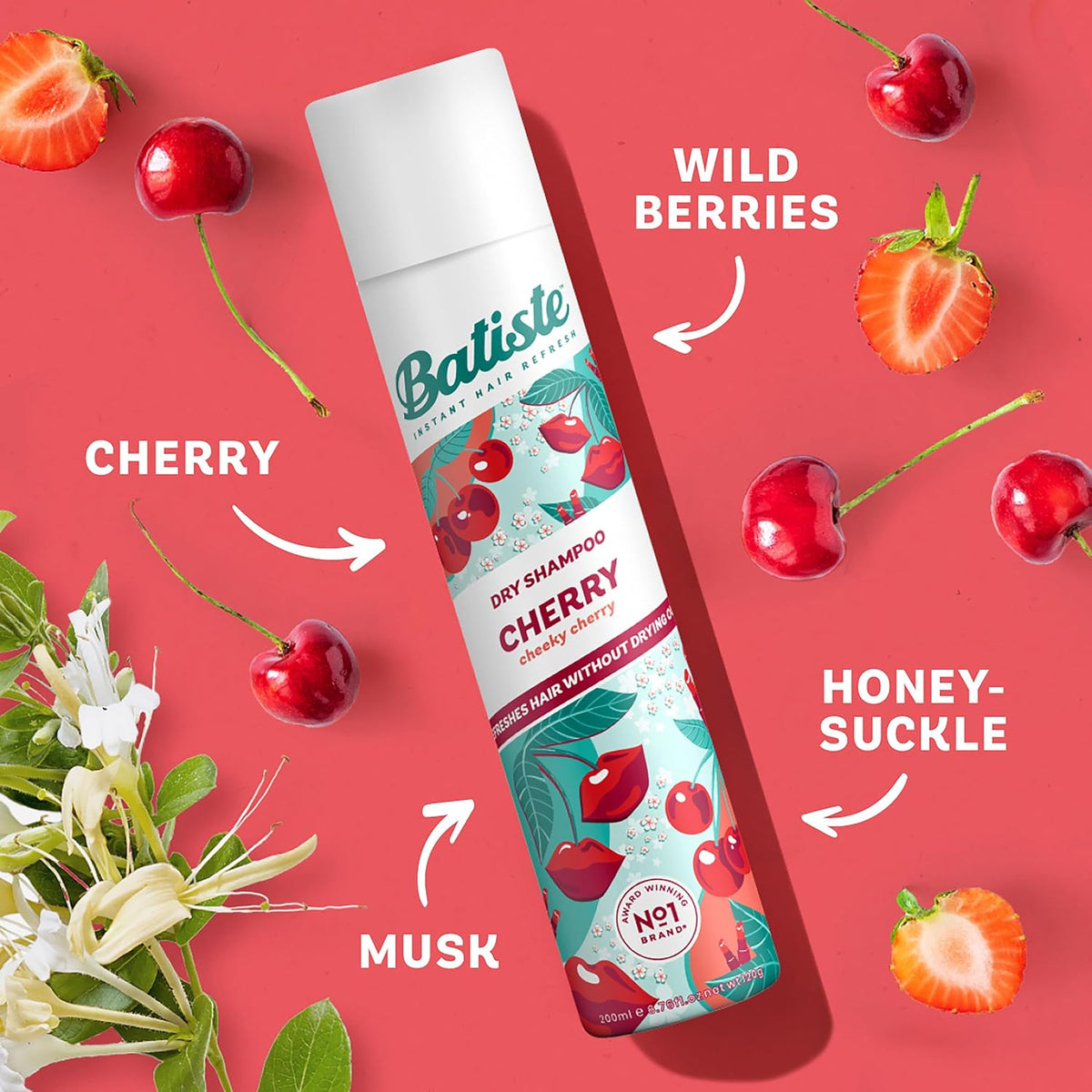 Batiste Dry Shampoo Cherry (Cheeky Cherry) 200ml – Dubuypk