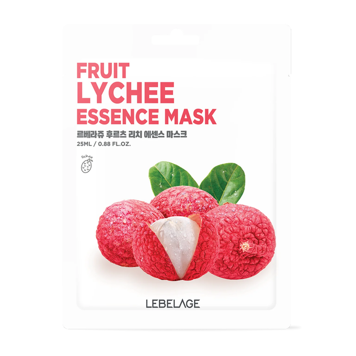 Lebelage Lychee Fruit Extract Face Mask 1 pc – Dubuypk