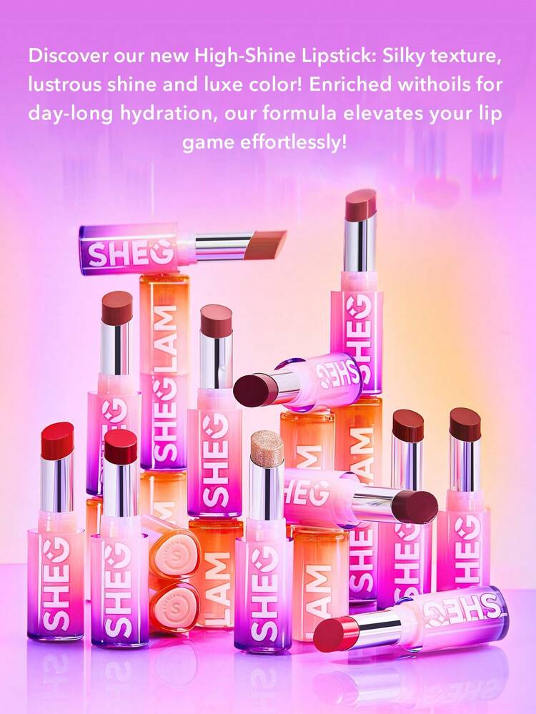 SHEGLAM Mirror Kiss High Shine Lipstick – Dubuypk