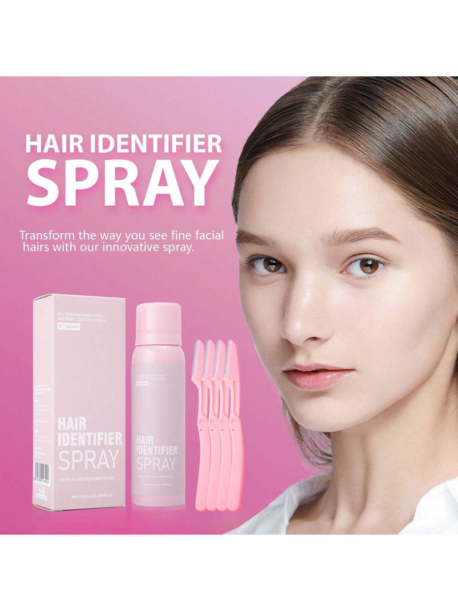 Shein Hair Identification Spray 100ml With 4 Shaving Knives identifier ...